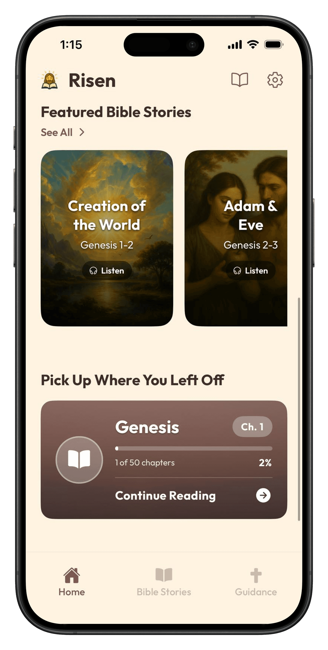 Risen – Gen Z Bible App
