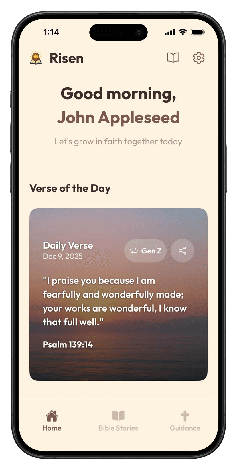 Risen – Gen Z Bible App